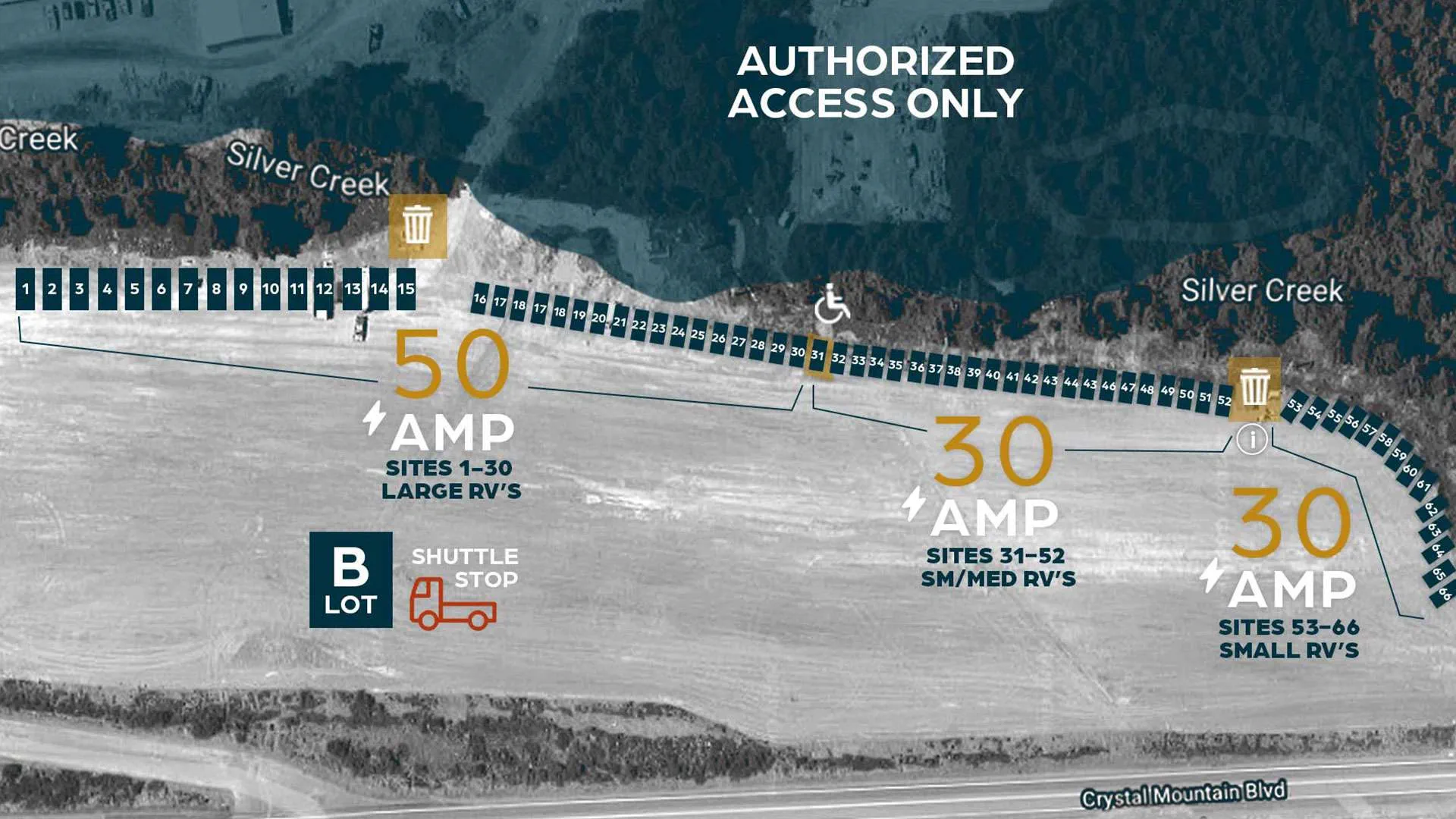 Overnight and RV Parking | Crystal Mountain Resort