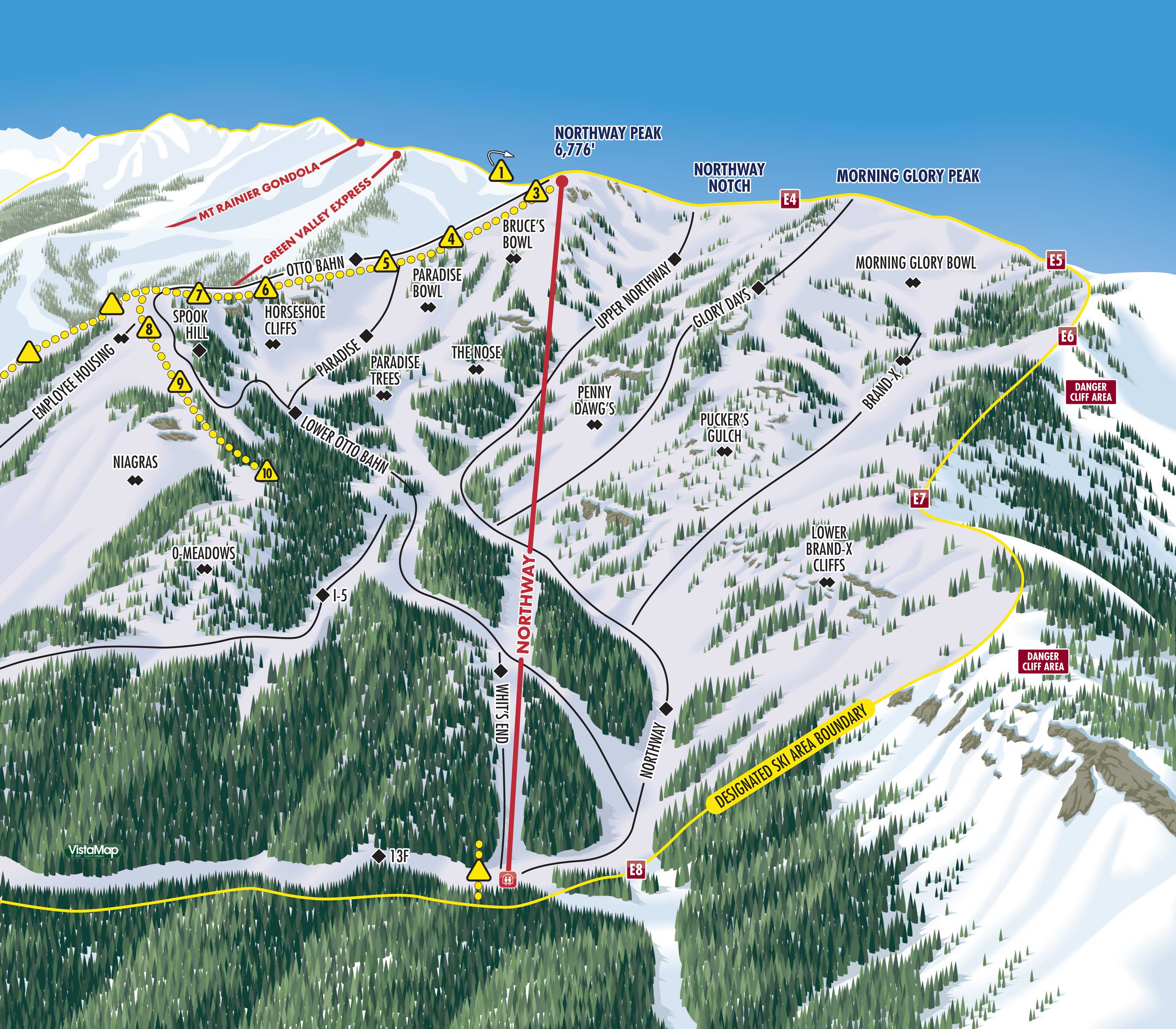 Trail Maps | Crystal Mountain Resort