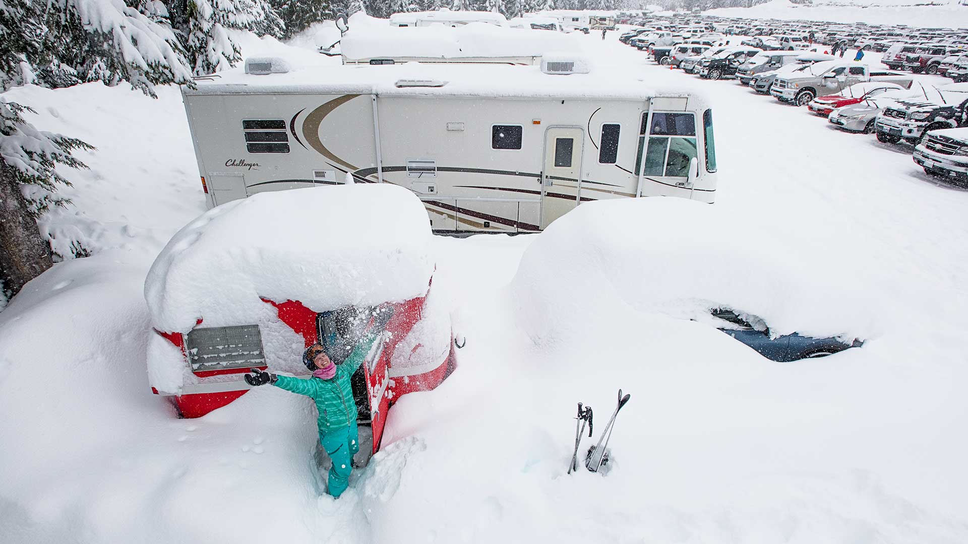Overnight and RV Parking | Crystal Mountain Resort